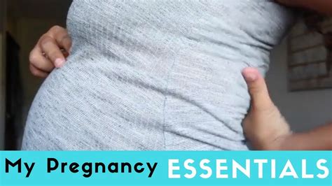My Pregnancy Essentials Youtube
