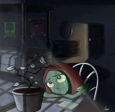 Poison Ivy Backstory Fanart Scrolller