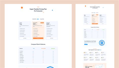 Saastrive Saas Website Template For Gutenberg Pricing Page Templately