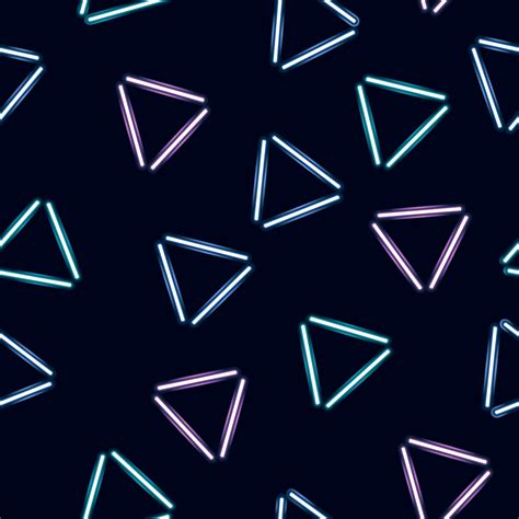 Vector Colorful Seamless Pattern With Halogen Or Led Light Lamps Use It For Wallpaper Textile