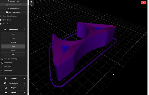 3d Gcode Viewer Integrated With Dwc Duet3d Forum