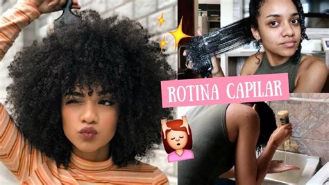 MINHA ROTINA CAPILAR DA LAVAGEM À FINALIZAÇÃO Cabelo crespo tipo 4