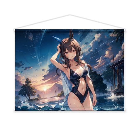 【b2タペストリー】ウマ娘 アドマイヤベガ 水着 ウマ🎧jack Booth