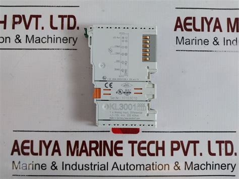 Beckhoff Kl Analog Input Terminal Aeliya Marine