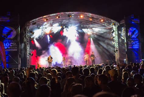 Neuer Besucherrekord Beim «rock Am Weier 17000 Strömen Ans