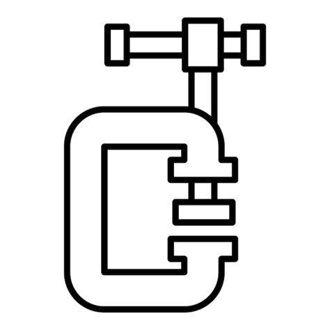 Premium Vector Clamp Icon