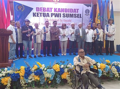Tiga Kandidat Calon Ketua PWI Sumsel Sampaikan Visi Misi Ini Poin