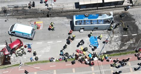 Accidente En Talcahuano Deja Un Taxibus Volcado Y 35 Heridos Conceahora