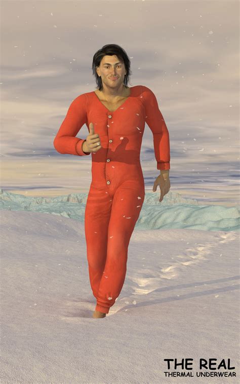 Long Johns Underwear 3d Figure Assets Coflek Gnorg