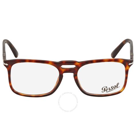 Persol Demo Square Mens Eyeglasses Po3277v 24 52 8056597540117