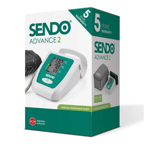 Апарат за измерване на кръвно налягане Sendo Advance 2 Памет Открива