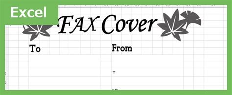 Fax送付状（秋）（excel）無料テンプレート「02346」はかわいい秋のイラストデザイン♪｜
