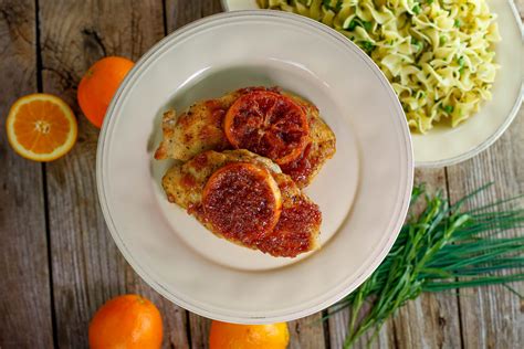 Chicken With Orange Sweet Vermouth And Tarragon Egg Noodles Recipes List
