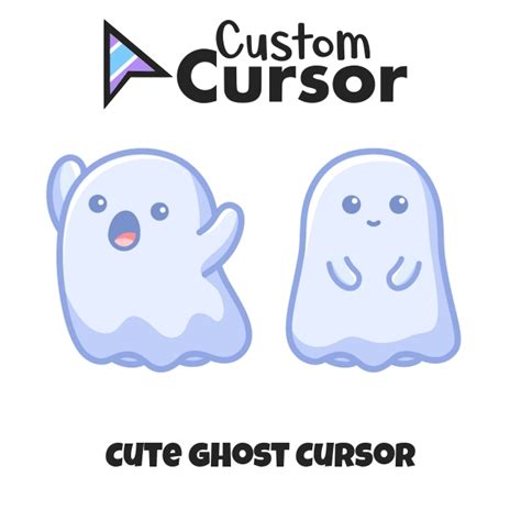 Cute Ghost Cursor Custom Cursor