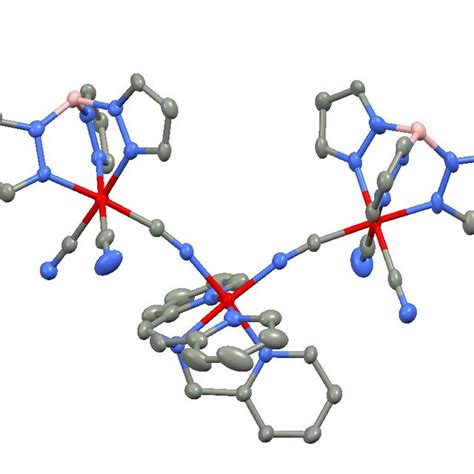 Fig S1 Thermal Ellipsoid Structure 50 Of Complex A 1 And B 2 Download Scientific Diagram
