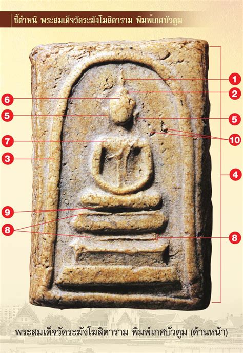 ชี้ตำหนิพระสมเด็จวัดระฆังโฆสิตาราม พิมพ์เกศบัวตูม อาจารย์ราม คอม Buddhist Art