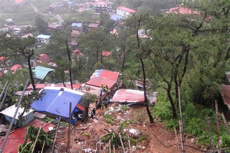 Bodies Of 2 Girls Buried In Baguio Landslide Retrieved Inquirer News