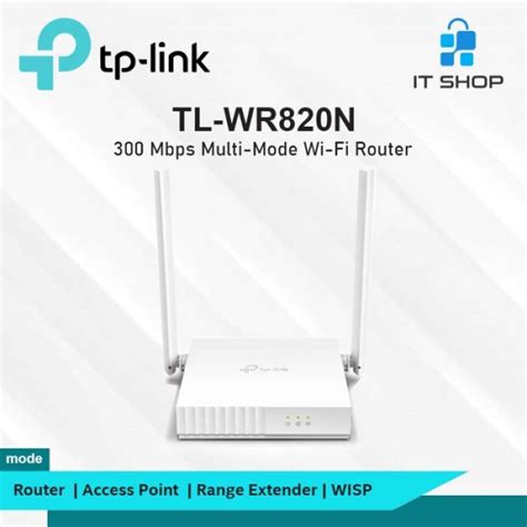 Jual Tp Link Wi Fi Router Tl Wr820n Di Seller It Shop Official Store