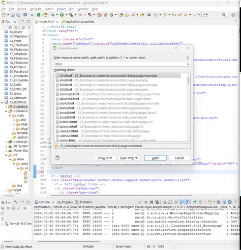 SPING BOOT Bootstrap