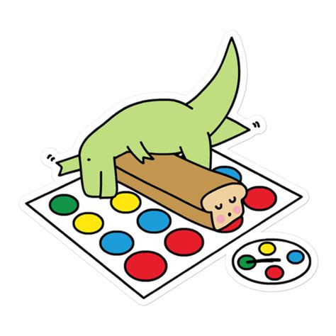 Board Game Loof And Timmy Vinyl Sticker