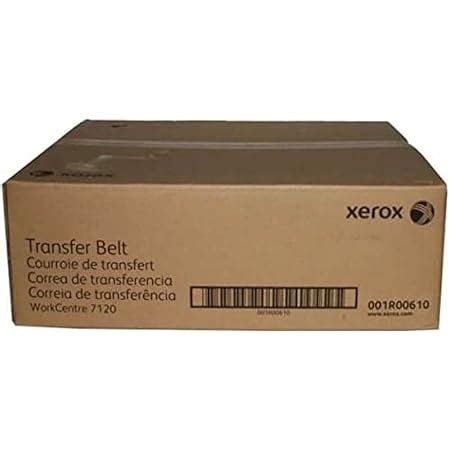 Amazon.com: Xerox 001r00610 Transfer Belt, 200,000 Page-Yield : Office ...