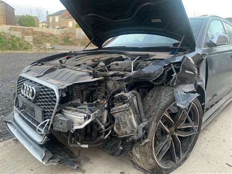Audi Rs6 2014 Damaged Repairable Auto Salvage Hunter