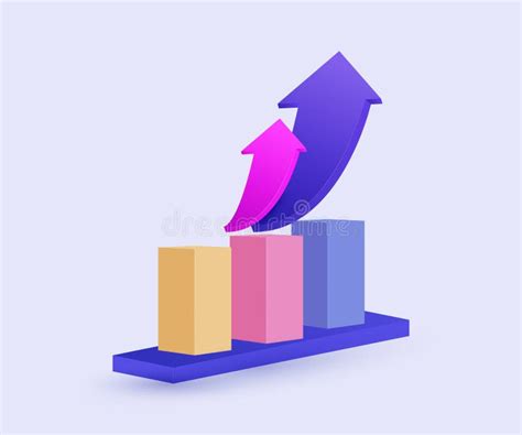 3d Icon Realistic Graph Icon Business New Idea Concept Vector Stock Vector Illustration Of