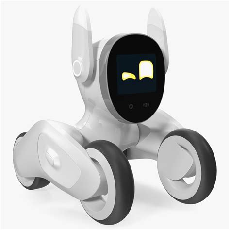 Robot Toy Loona Smart Petbot 3D Model 39 Obj Ma Max Upk