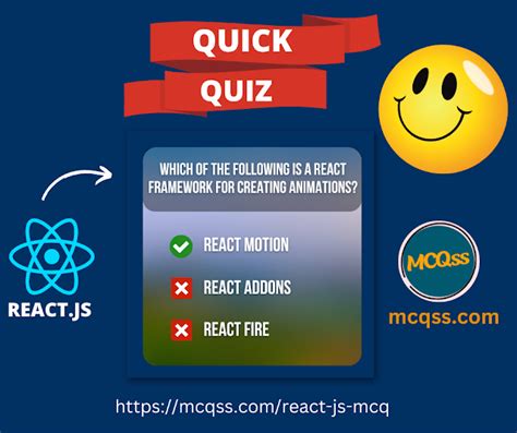 React Js Multiple Choice Questions With Answers