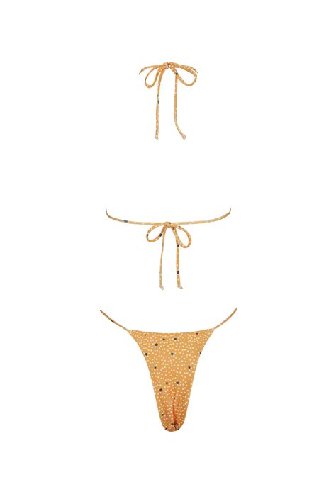 Carioca Multi Two Tone String Bikini With Seo Sageswim