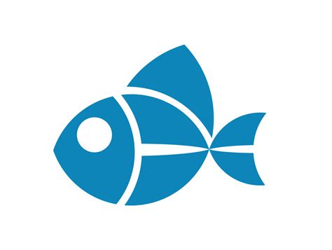 Blue Fish Logo Icon 12996708 Png