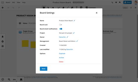 Board Settings Conceptboard Help Center