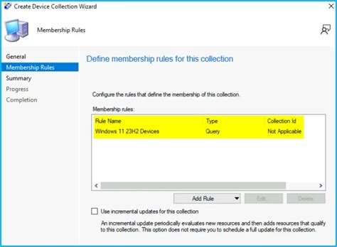 Create Windows 11 23H2 SCCM Device Collection HTMD Blog