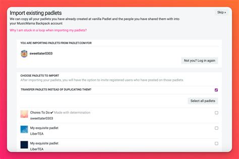 Import My Personal Padlets To A Padlet For Schools Account Padlet