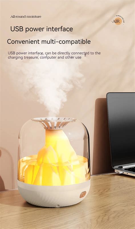 Low Price Volcano Ultrasonic Diffuser Wholesale Humidifier 900ml