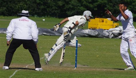 Khurram Khan Makes His Ground To Complete His Century