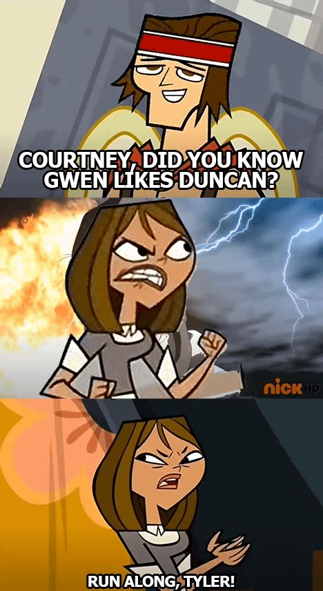 Courtney Did You Know Gwen Likes Duncan Rtotaldrama