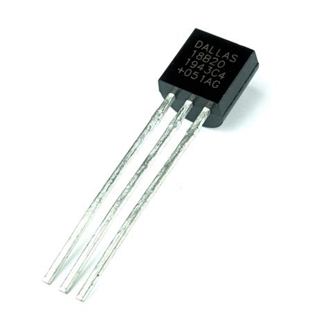 Датчик температуры DS18B20 TO92 1-Wire Dallas купить в Украине купить ...