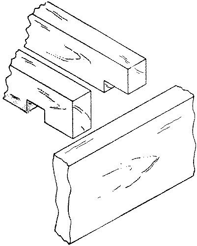 Timber Frame Tools Modified Halving Joints