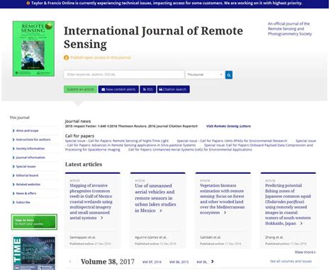 国际遥感学报（sci） 开源地理空间基金会中文分会osgeo中文分会osgeo中国中心开放地理空间实验室