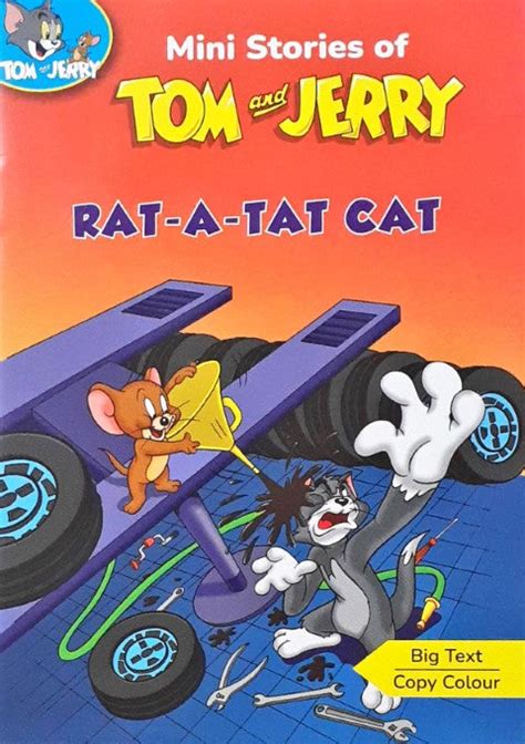 Mini Stories Of Tom And Jerry Rat A Tat Cat Copy Colour Books And You