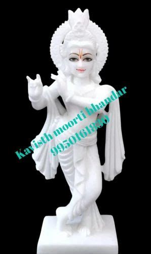 Pure White Marble Krishna Statue Home At Rs 25000 In Jaipur Id