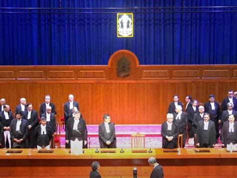 Supreme Court Back At Full Strength As Two New Judges Sworn In India