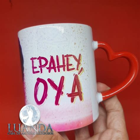 Caneca Orixá Pixar Oyá Elo7 Produtos Especiais