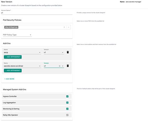 Kop Recipes Aws Secrets Manager Create Rafay Product Documentation