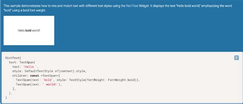 [flutter] richtext