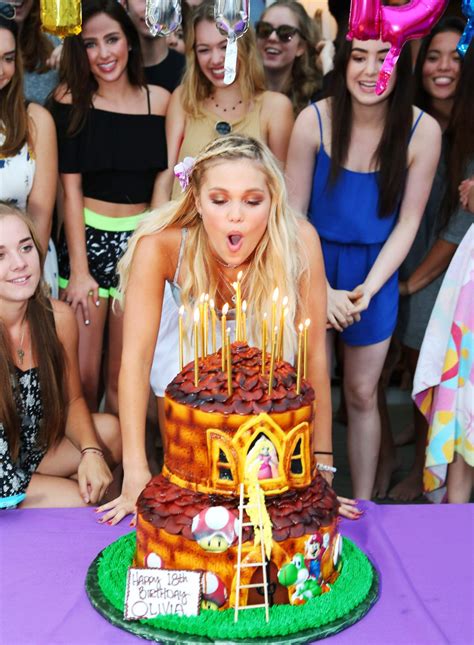 Olivia Holt At 18th Birthday Party Hosted By Nintendo In Malibu 0817