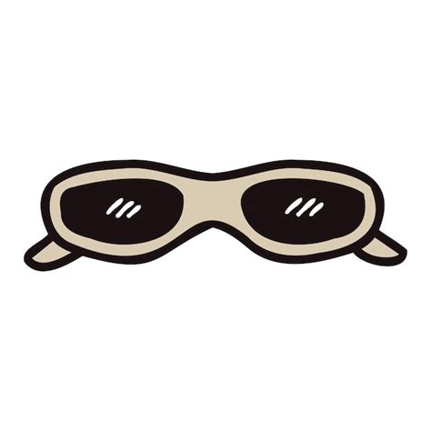 Premium Vector Hand Drawn Sunglasses In Doodle Style