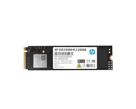 HP EX900 M 2 250GB PCIe NVMe SSD JazzTech Computer