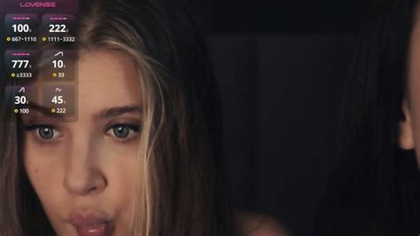 Adorable Lesbians Making Out